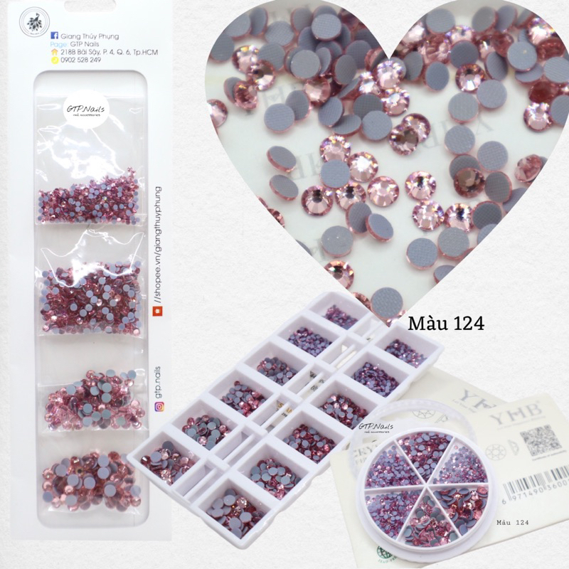 14 notched stone with mesh foot color 124 (YHB type A) | Shopee Singapore