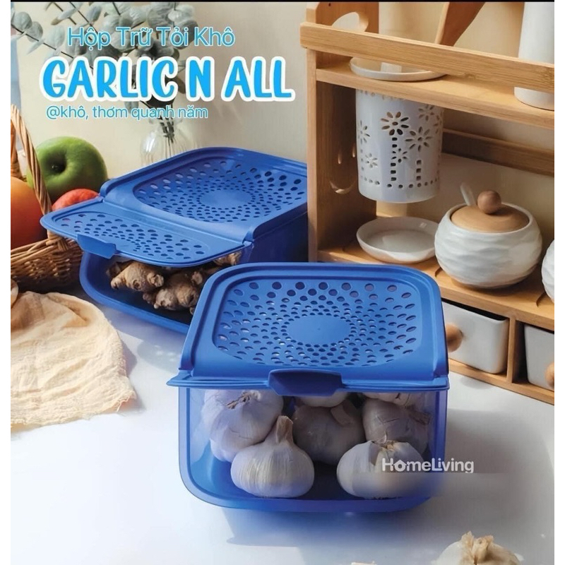 Tupperware - Garlic n all mate keeper onion and Garlic container ...