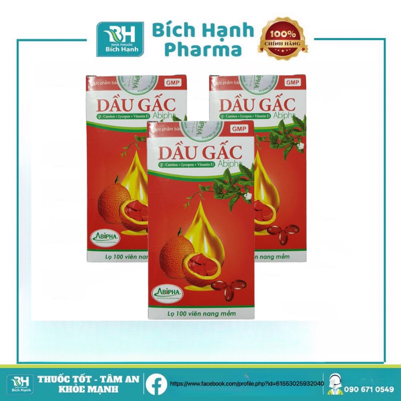 Gac Oil (Box Of 100 Tablets) | Shopee Singapore