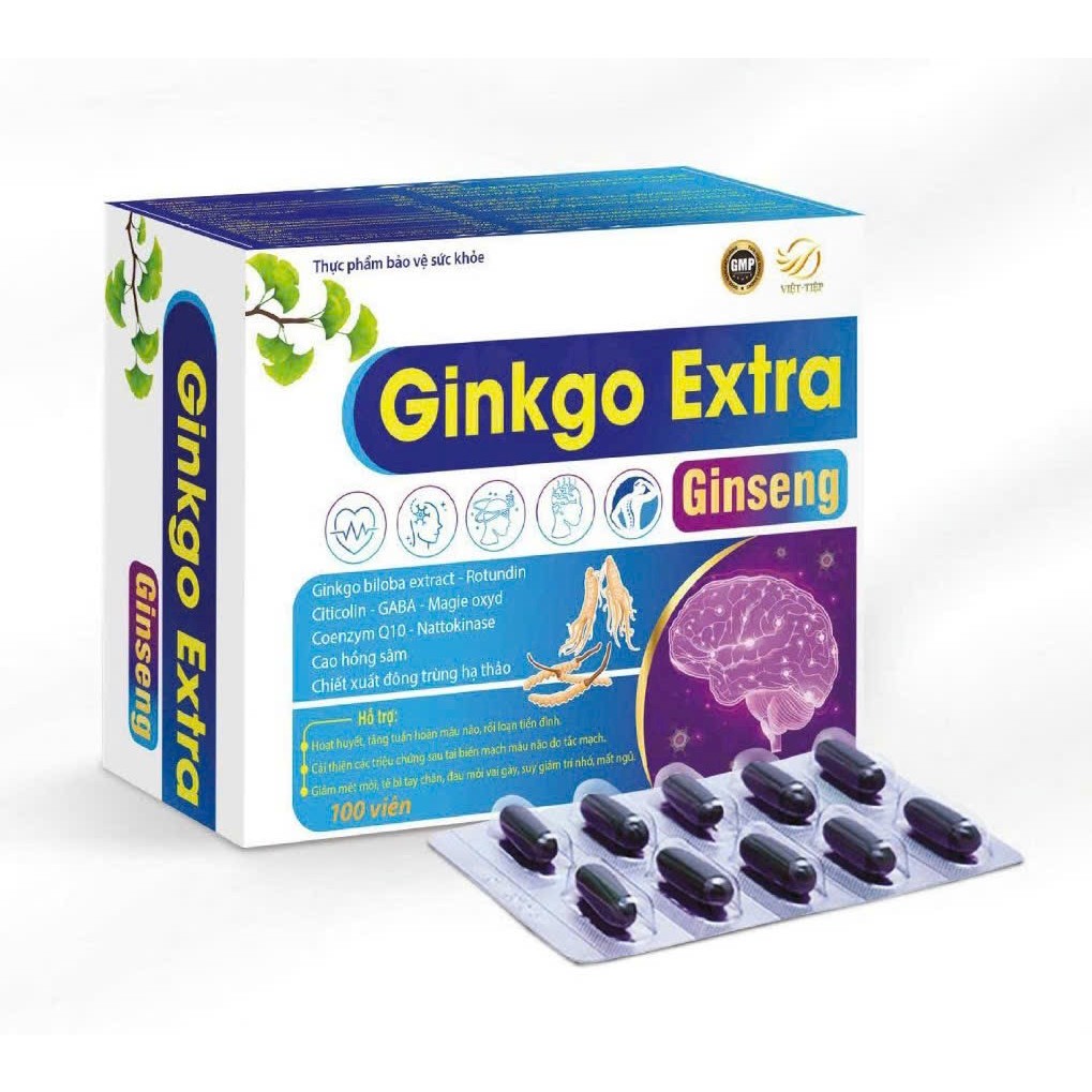 Ginkgo Extra Ginseng Helps effectively supplement nutrients for the ...