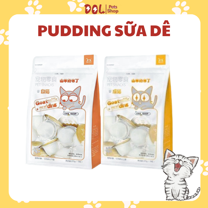 Goat Milk Pudding for Cats Jelly for Calcium Supplement (Random ...