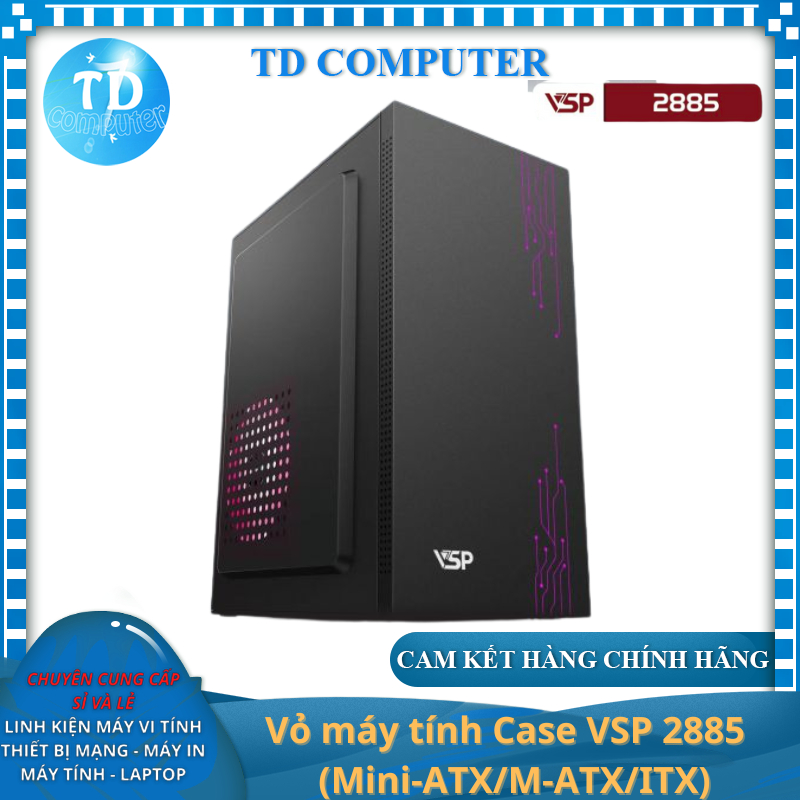 Case VSP 2885 [270x168x350mm] Computer Case (Mini-ATX / M-ATX / ITX ...