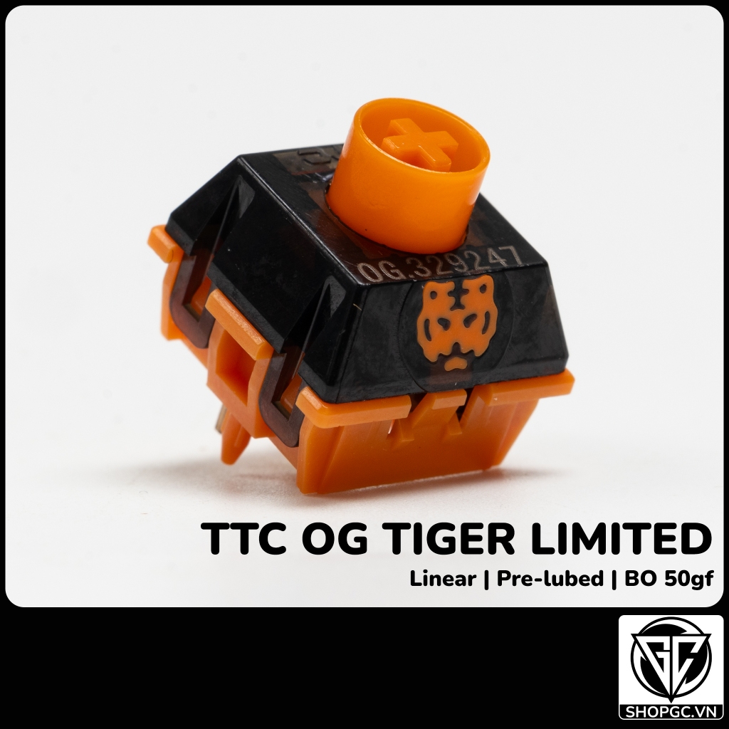 Ttc Tiger | Ttc OG Tiger | Limited Edition Mechanical Keyboard Switch ...