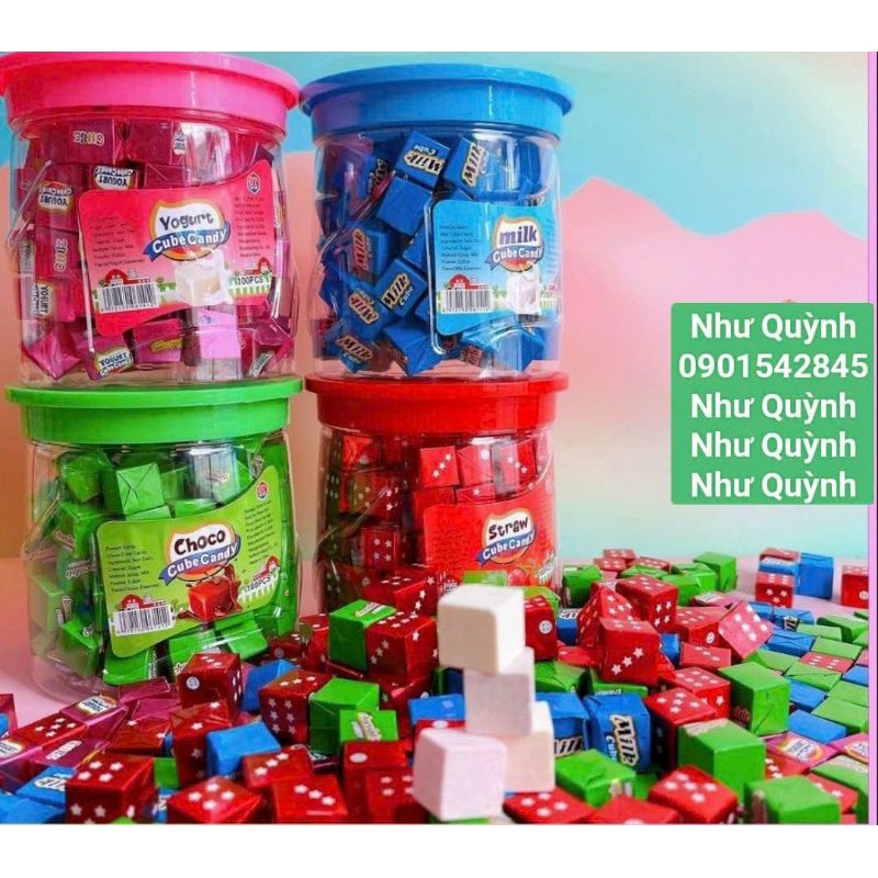 Expiry date November 2025) WHOLESALE BOX OF 100 TAIWAN CHOCO CUBE ...