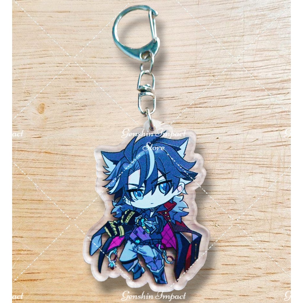 Wriothesley game Genshin Impact M6 character keychain | Shopee Singapore