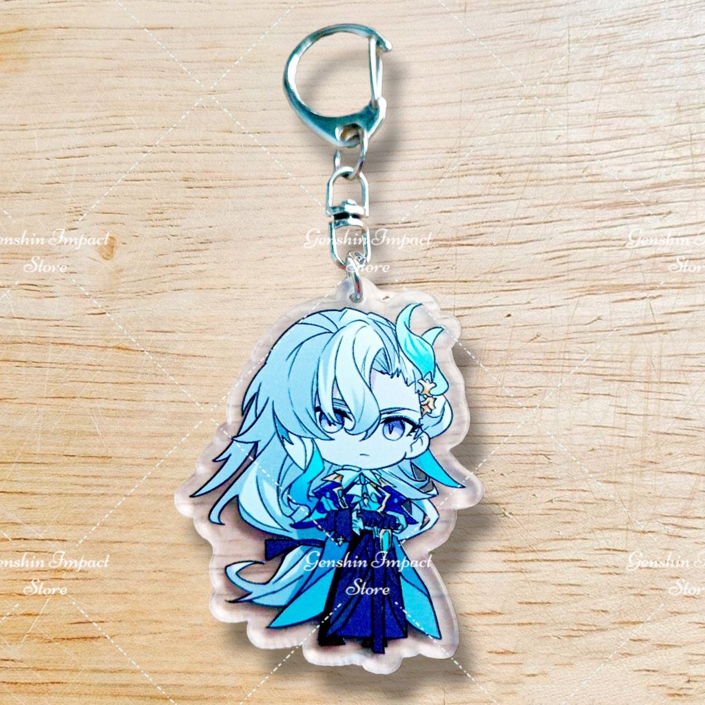 Neuvillette game Genshin Impact M6 character keychain | Shopee Singapore