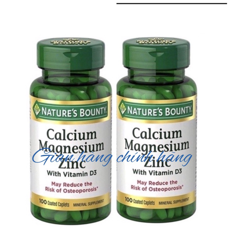 [American product]date/2027 Nature's Bounty Calcium Magnesium Zinc ...