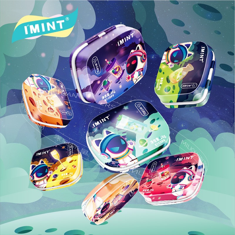 Imint IRON BOX Candy Milk Tea and Cocktail Flavor Special Edition ...