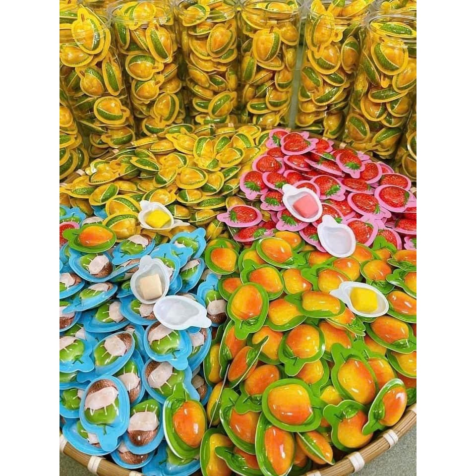 Bag 500g CooWy Melted Corn Candy, Chocolate Candy, 3D Candy With Many ...