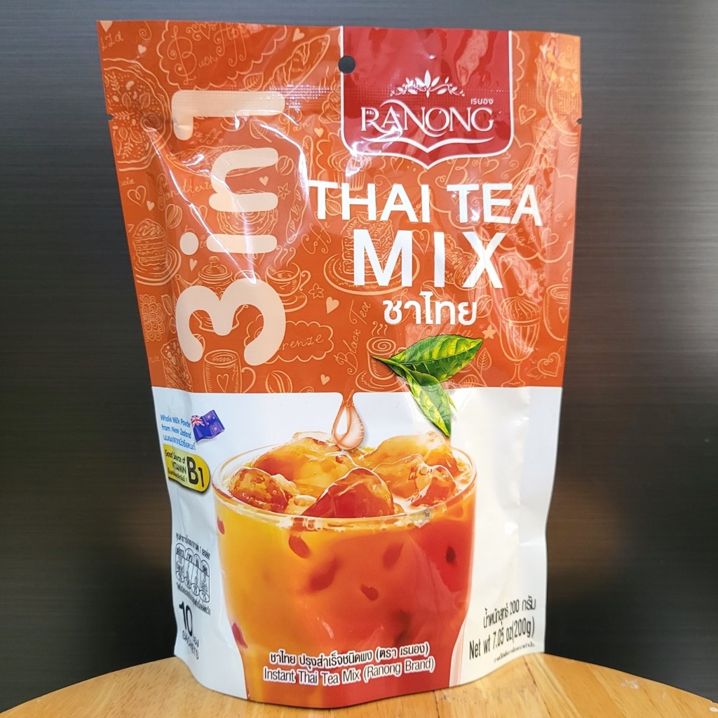 Red bag 200g / 10 packs - Instant RED Thai MILK Tea / THAILAND / RANONG ...