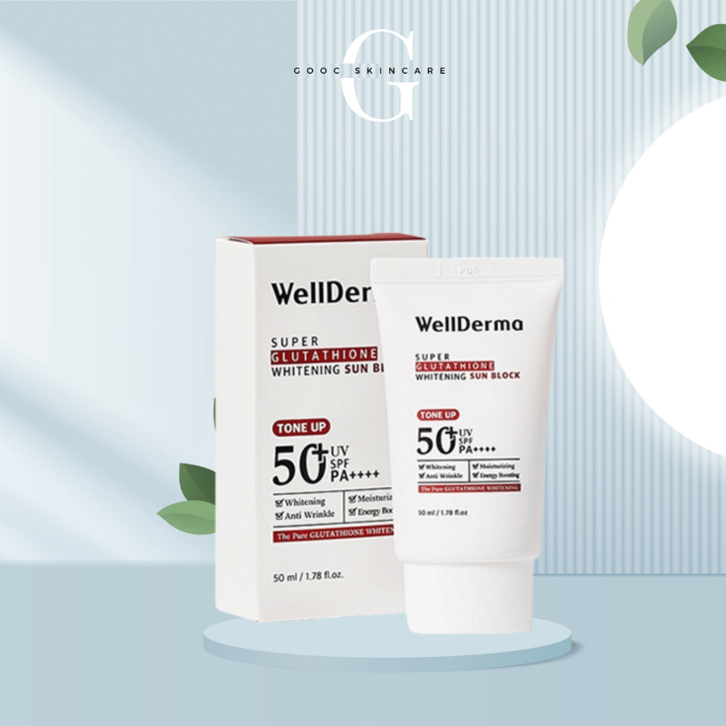 Wellderma Super Glutathione Whitening Sun Block 50ml | Shopee Singapore