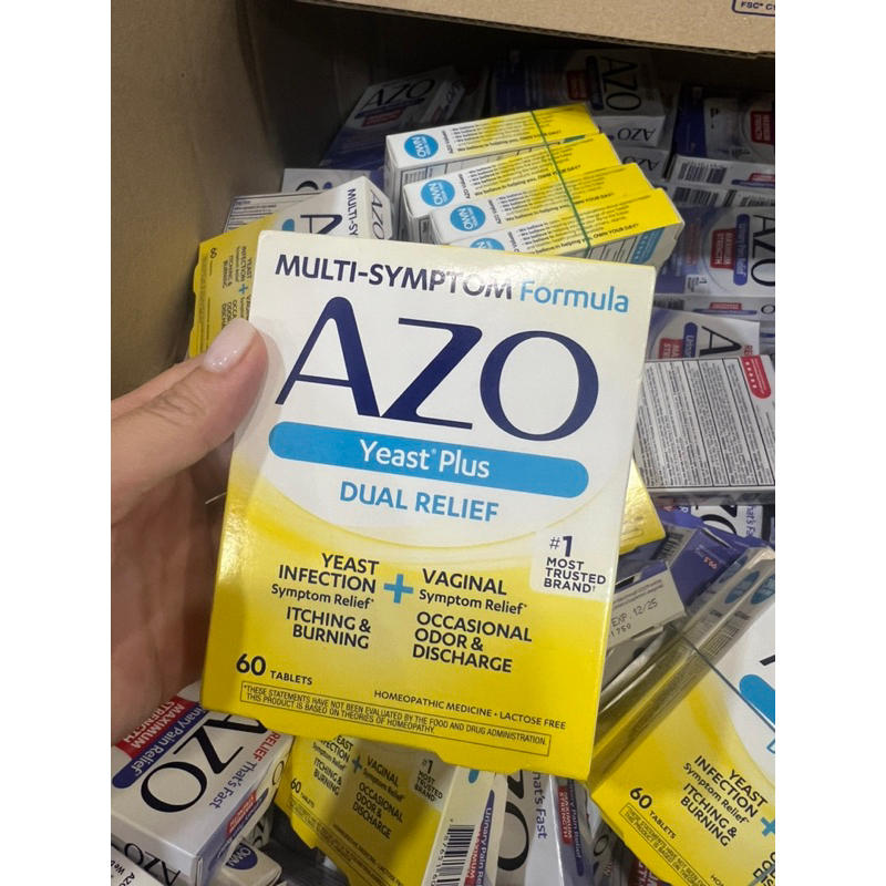 Yellow AZO - Supports Vaginal Infections | Shopee Singapore