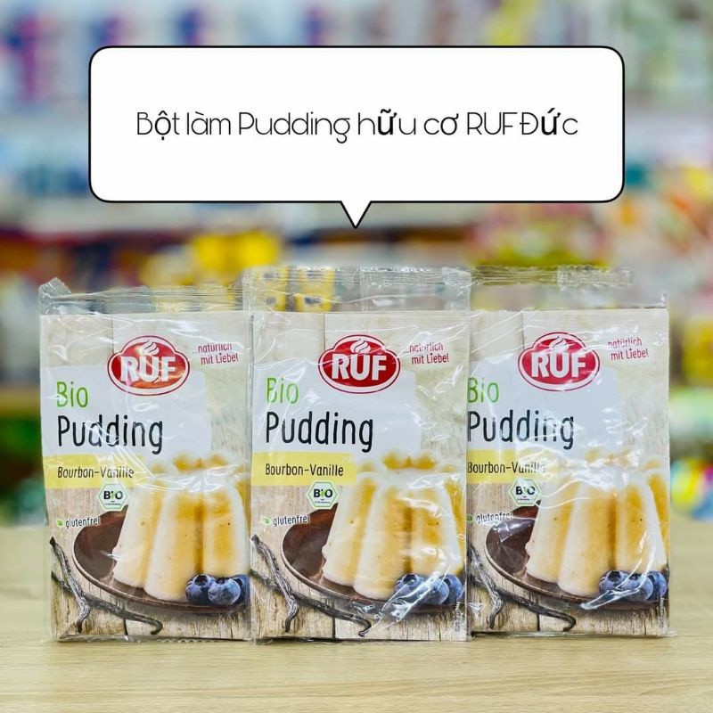 [HSD 4 / 2025] Bio Ruf Organic Vanilla Pudding Powder 40g Pack | Shopee ...