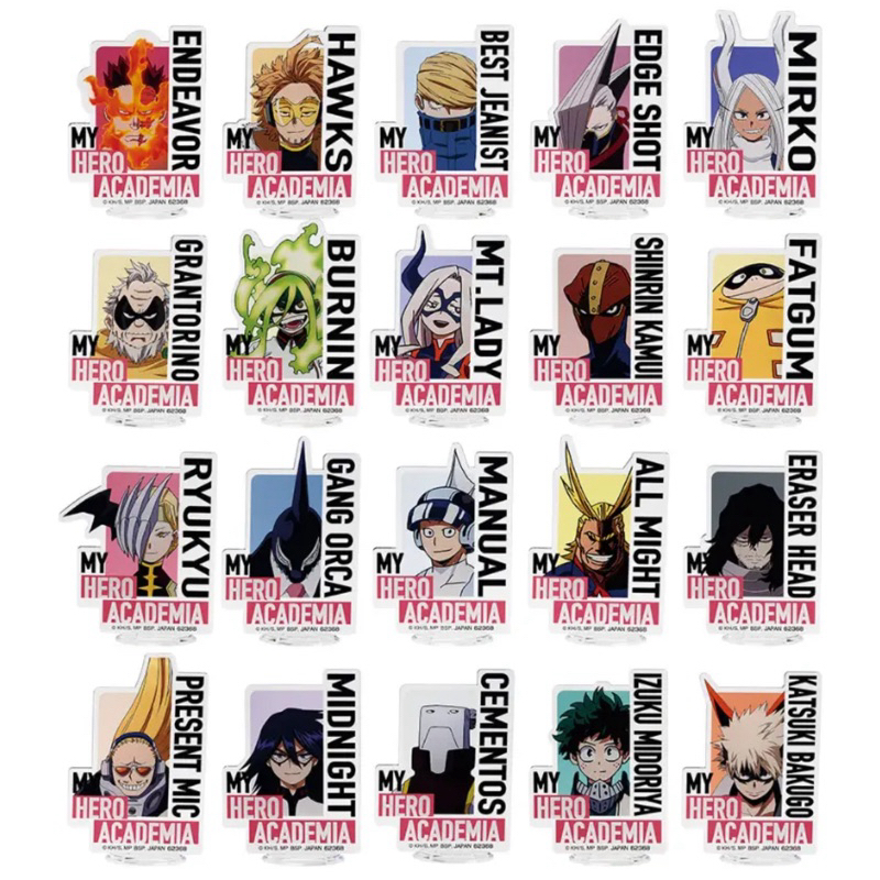 [Genuine] Standee MHA My Hero Academia Superhero Academy | Shopee Singapore