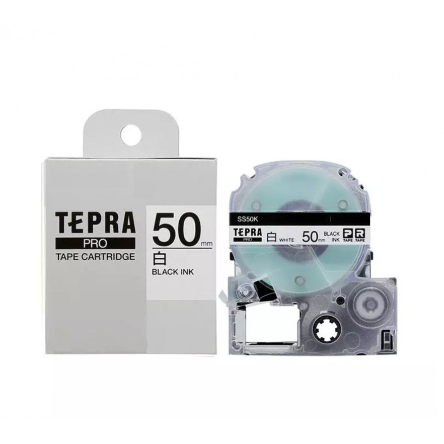 50mm Tepra printed label for Tepra SR-R170V / SR300 / SR530 / SR970 ...