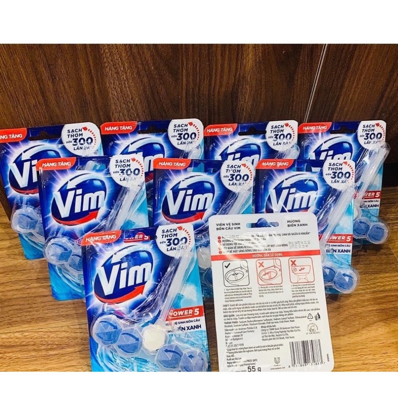 Vim POWER 5 Toilet Suspension Tablets are clean, antibacterial and ...