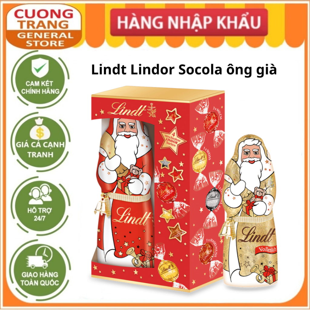 Lindt Lindor Old Man Chocolate 197g and 70g | Shopee Singapore