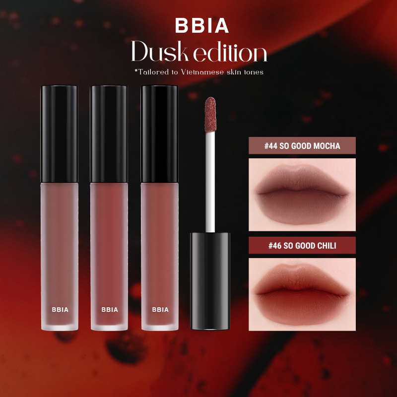 Bb Dusk Edition Matte Cream Lipstick Color 44.45.46 | Shopee Singapore