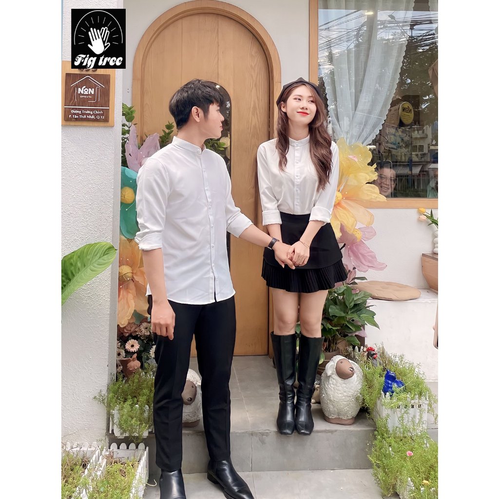 Shirt bag Fig Tree White Neck Model (fullsize design) | Shopee Singapore