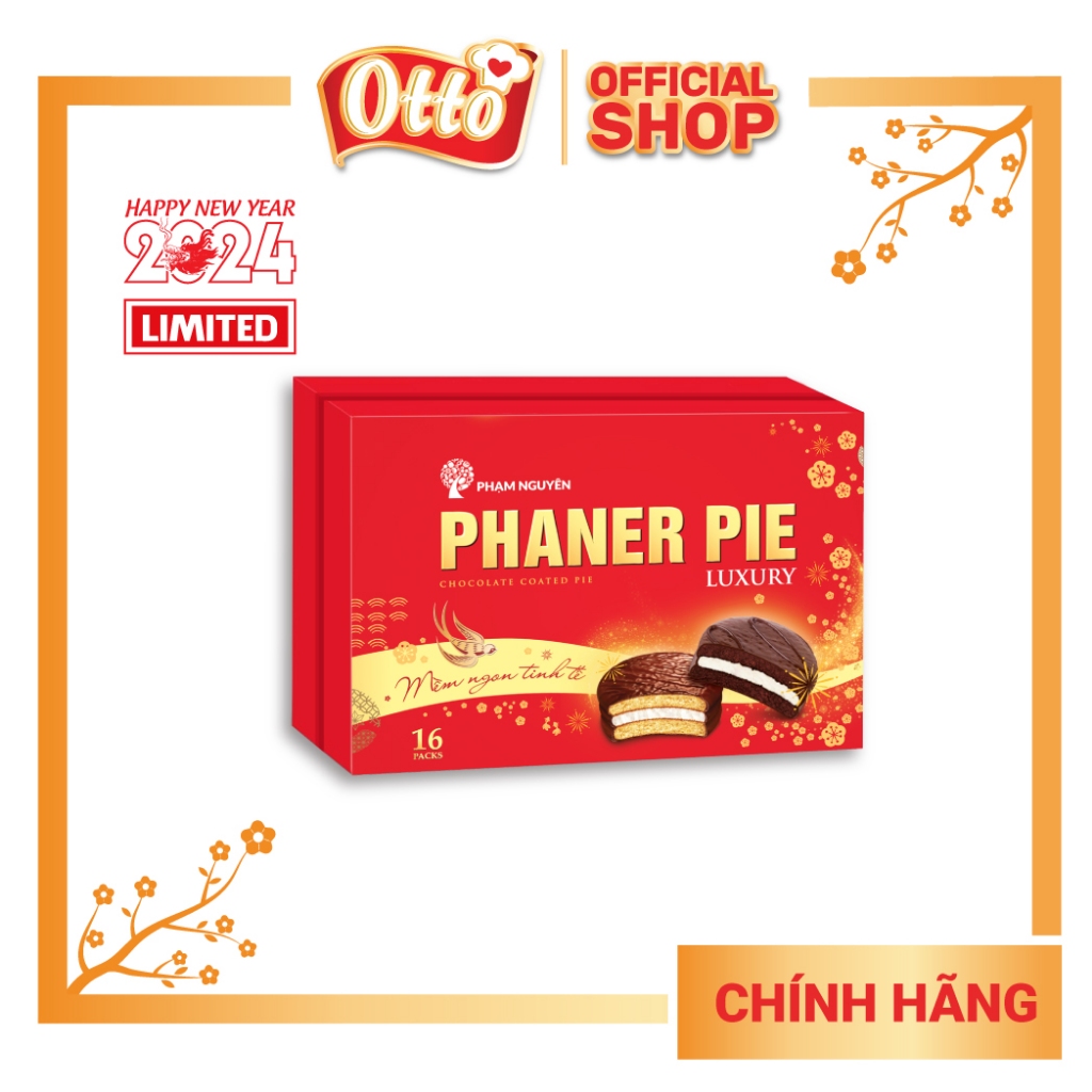 Gift box CNY 2024 | Phaner pie Luxury mixed pie-bon choco 448g | Shopee ...