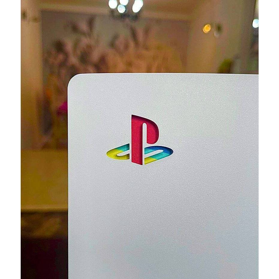 Ps5 Logo Sticker - Dare Cover Sticker to decorate Logo for PlayStation ...