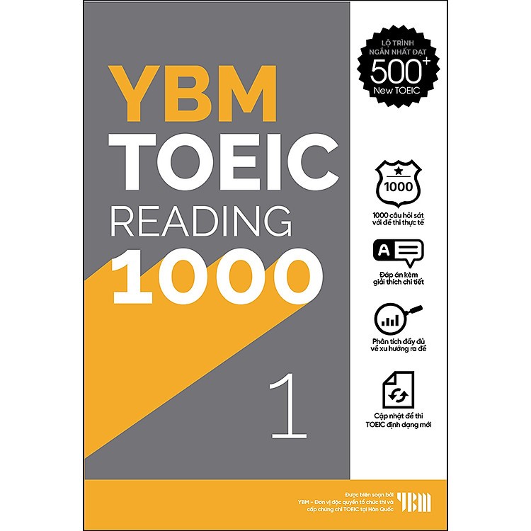 YBM Toeic Reading Book 1000 Vol 1 | Shopee Singapore