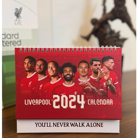 Fan Products | Calendar LFC 2024 | Calendar 2024 with Liverpool FC ...