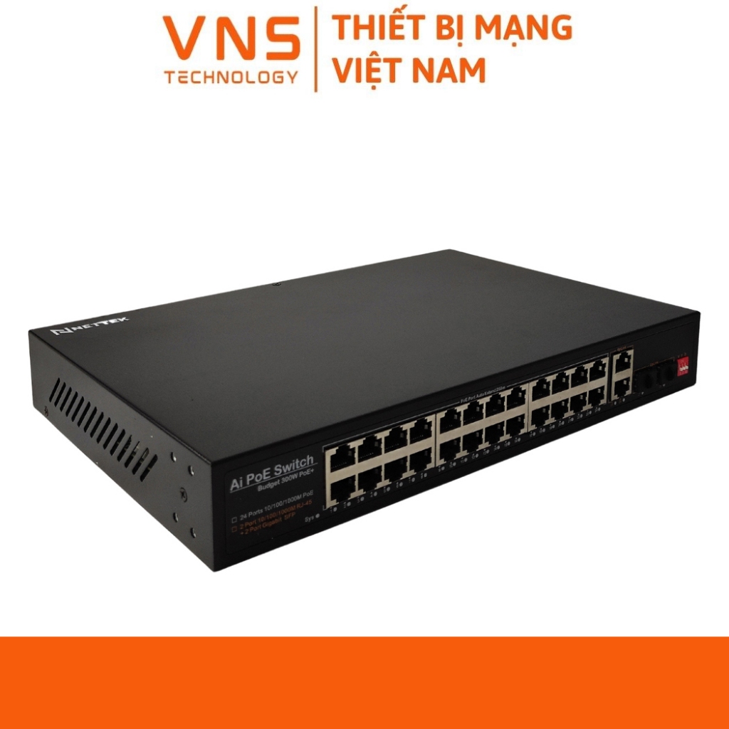 Poe Switch Network Splitter 16 and 24 PoE RJ45 Ports 110-240V AC Power ...