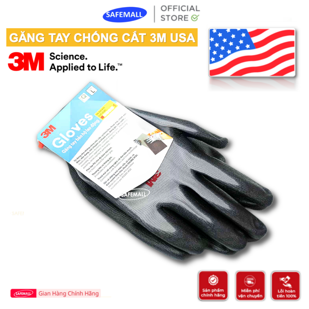3M cut-resistant gloves level 1 to 5 European standard EN388 is safe ...