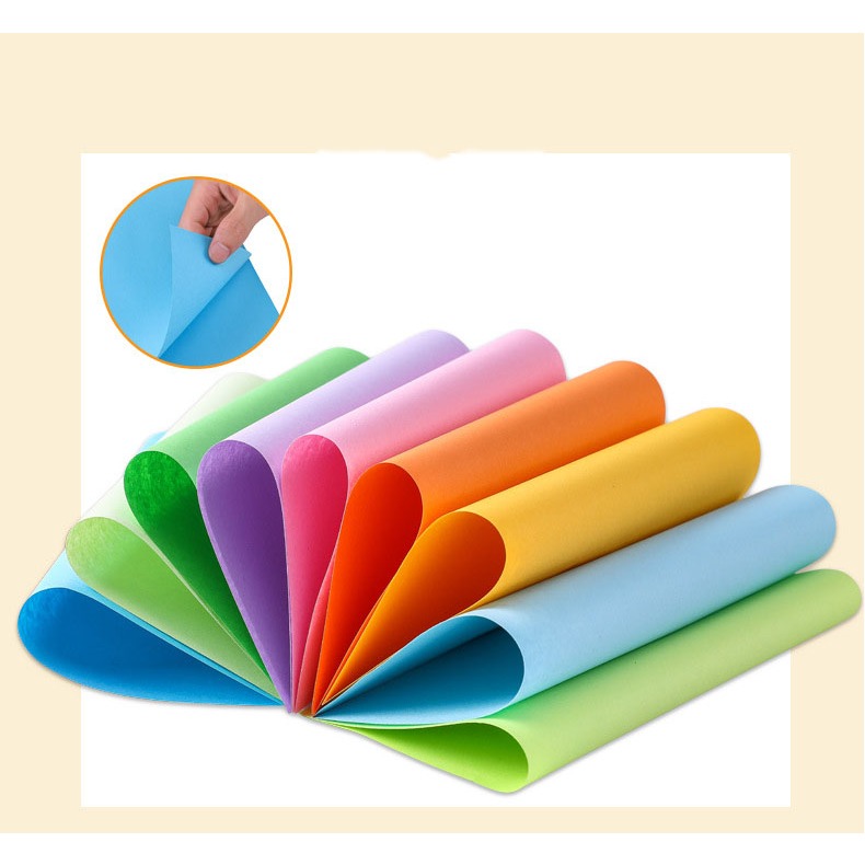 A4 color paper, craft paper, 70gsm ford paper for flower folding ...