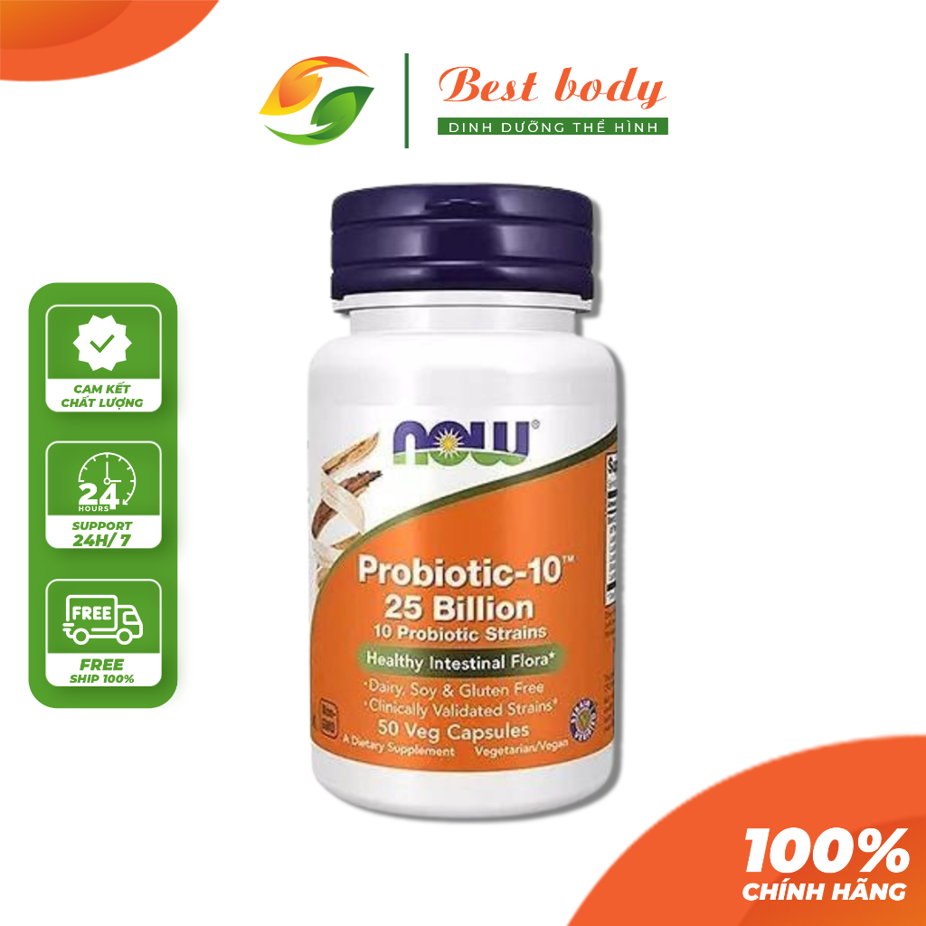 Now - PROBIOTIC 25 BILLION 50 Tablets - Genuine Commitment | Supplement ...