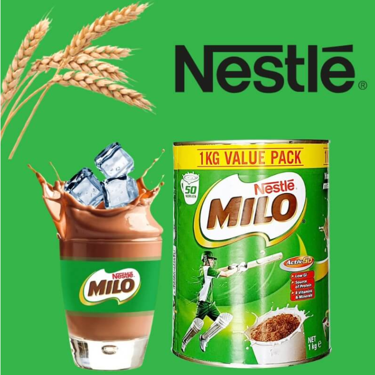 Nestle milo Australian milk powder box 1kg is delicious and nutritious ...