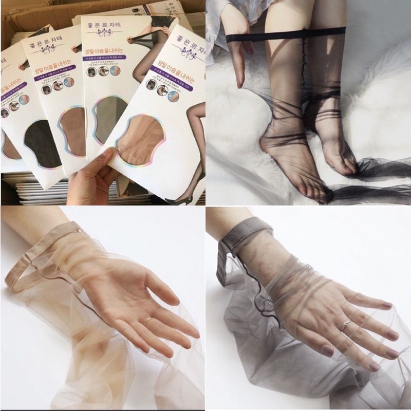 Korean Invisible Tights - Super clear, super tough Paper Tights that ...