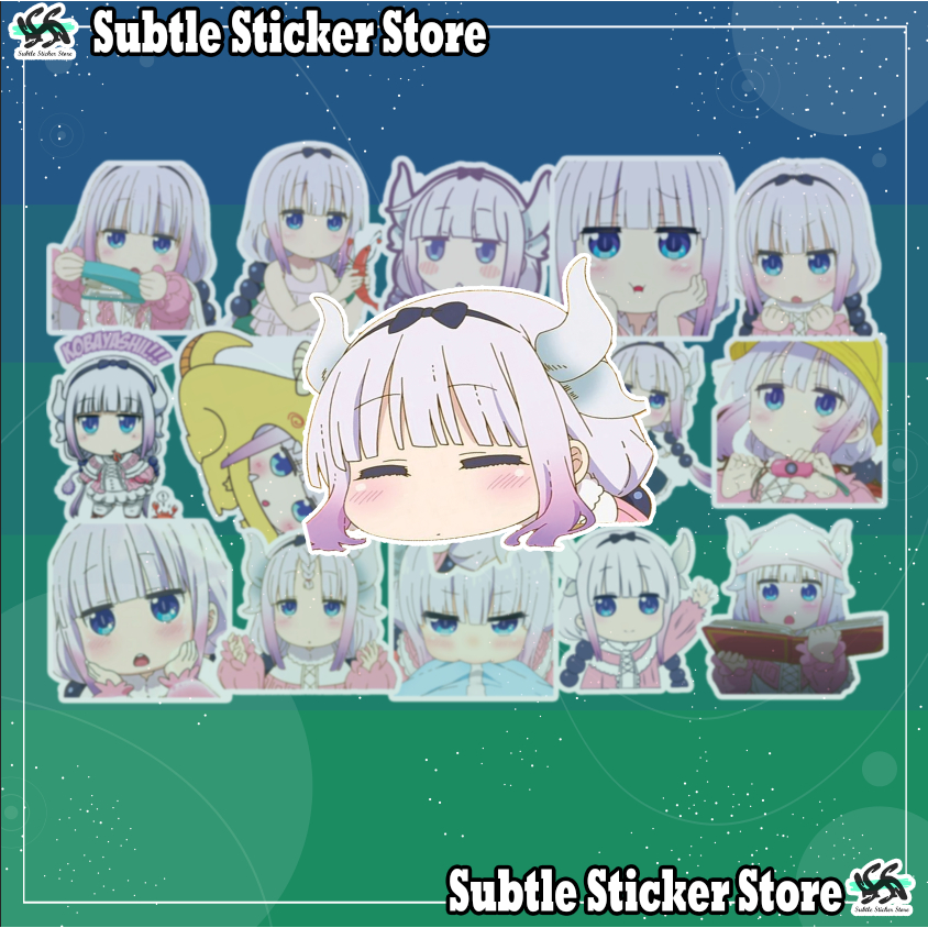 [Kobayashi] | Set 10/15 Sticker Kanna / Kanna Kamui Anime/manga movie ...