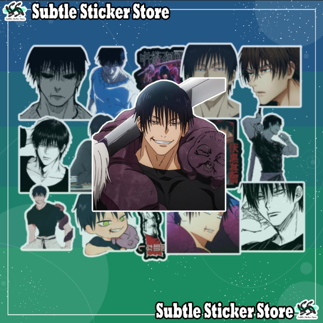[Jujutsu Kaisen] - Set 10/15 Sticker Toji / Toji Fushiguro - Anime ...