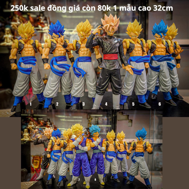 [MARVELSTORE] Vegito SSj2 and SSj2 Blue Models 30cm Tall in Dragon Ball ...