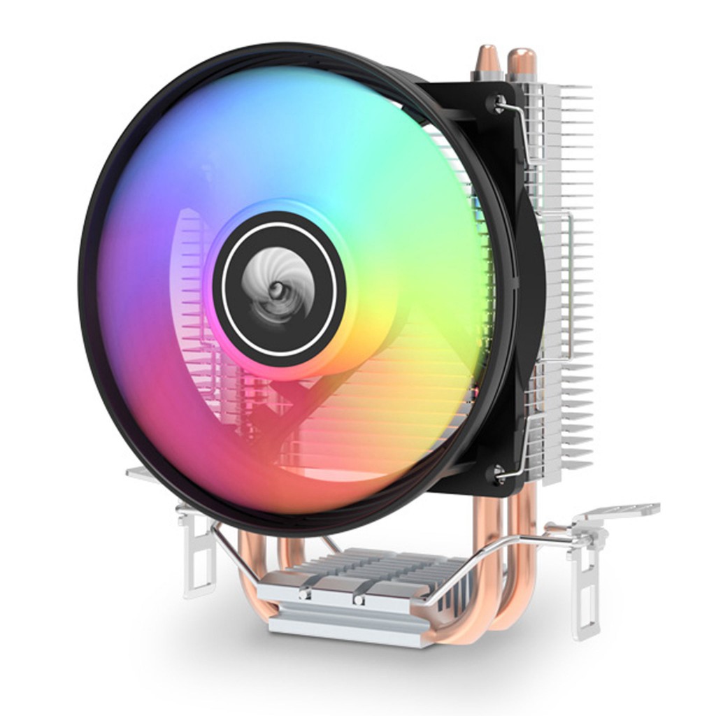 Cooler A100 Plus LED RGB Cooler Fan - 4 Super Cool Copper Pipes Hoang ...