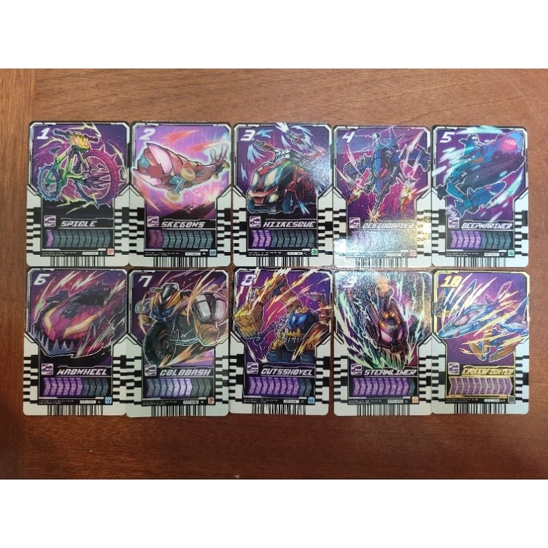 [Genuine Bandai] Kamen Rider Gotchard Card - Ride Chemy Card Vehicle ...