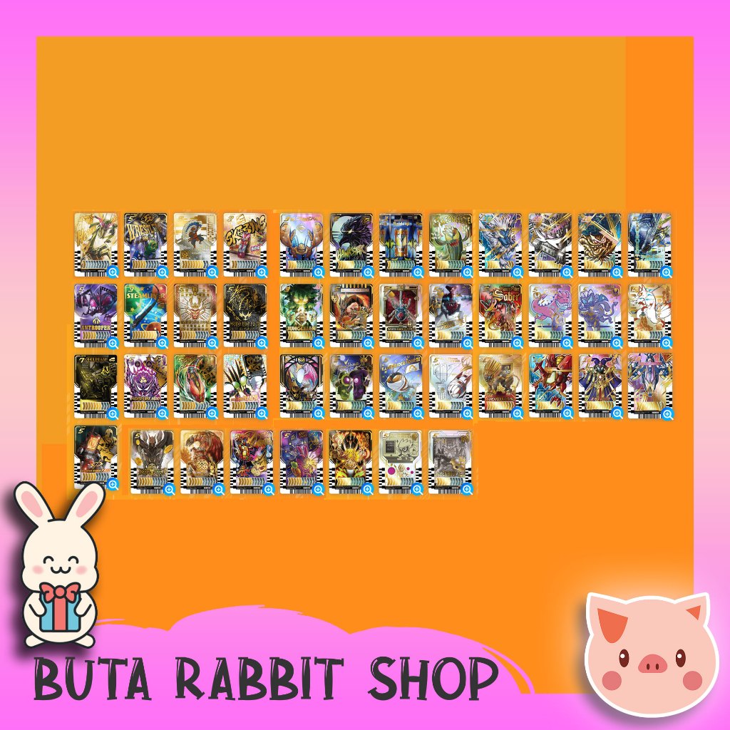 (Available In HCM) (P - LP) RIDER CARD LP KAMEN RIDER GOTCHARD RIDE ...