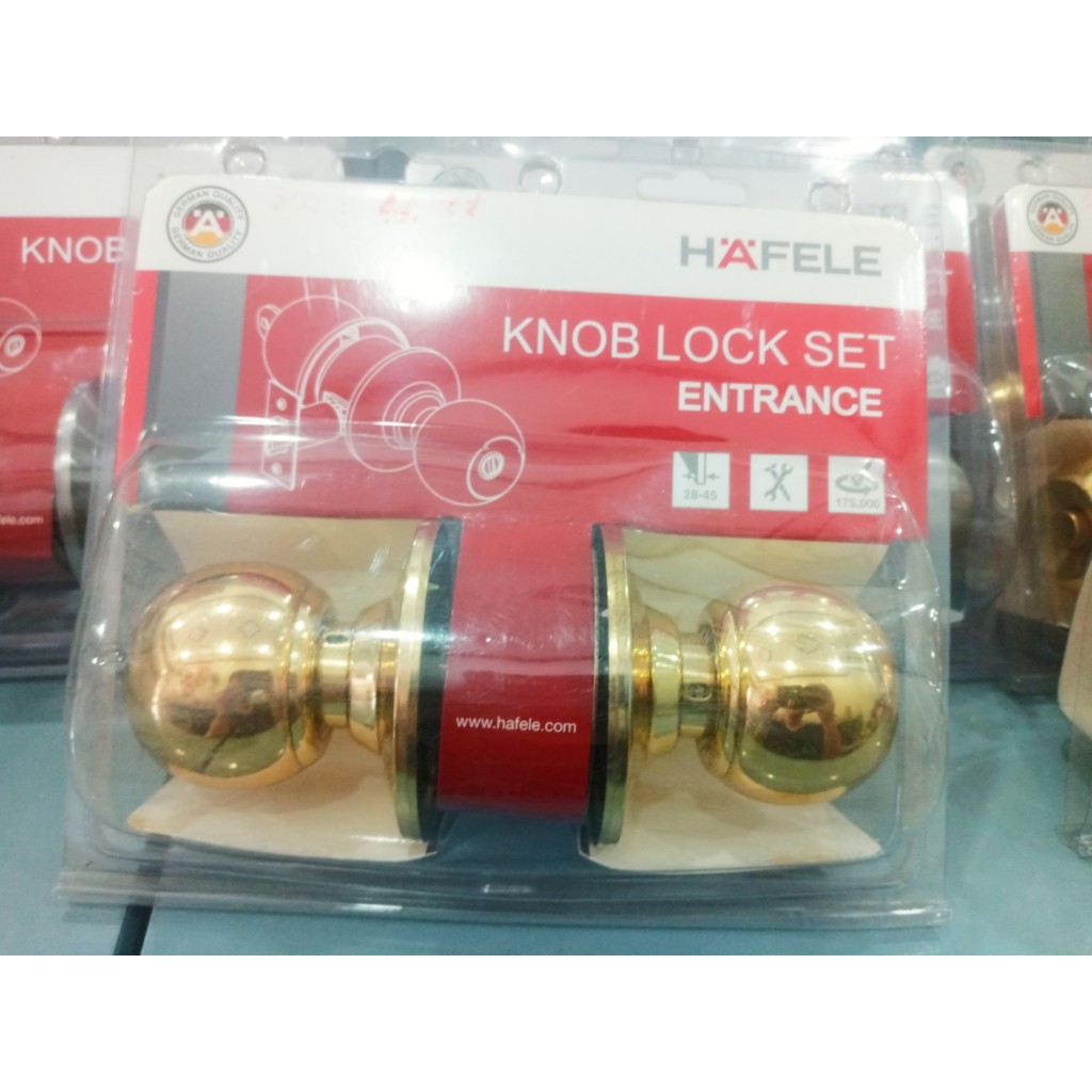 Hafele TOILET DOOR ROUND LOCK 489.93.137 | Shopee Singapore