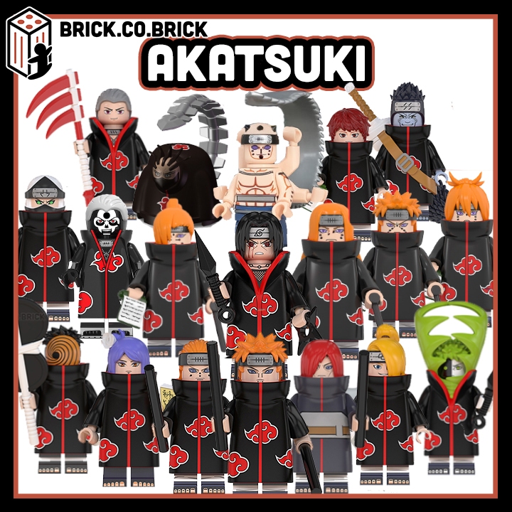 Akatsuki Naruto Assembling Toy Konoha Figure Model Naruto Pain Madara ...