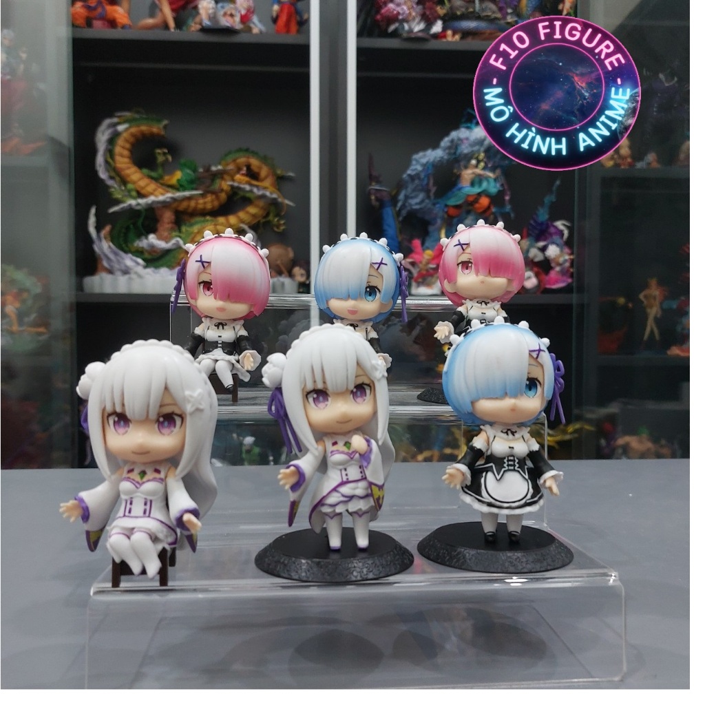 Rem Character Model - Ram chibi - Cute chibi female character model ...
