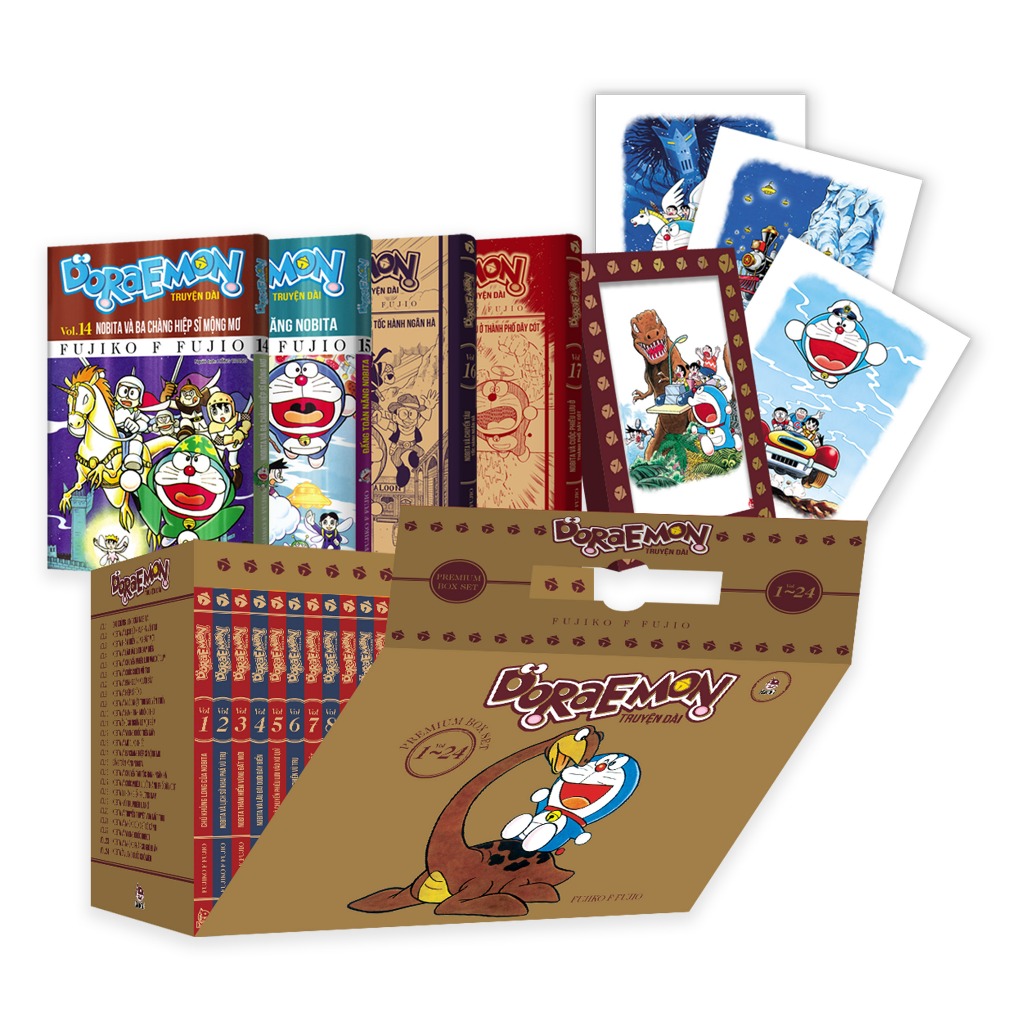 Comic: Premium Box Set Doraemon Long Story (Set of 24 Episodes) - Kim ...