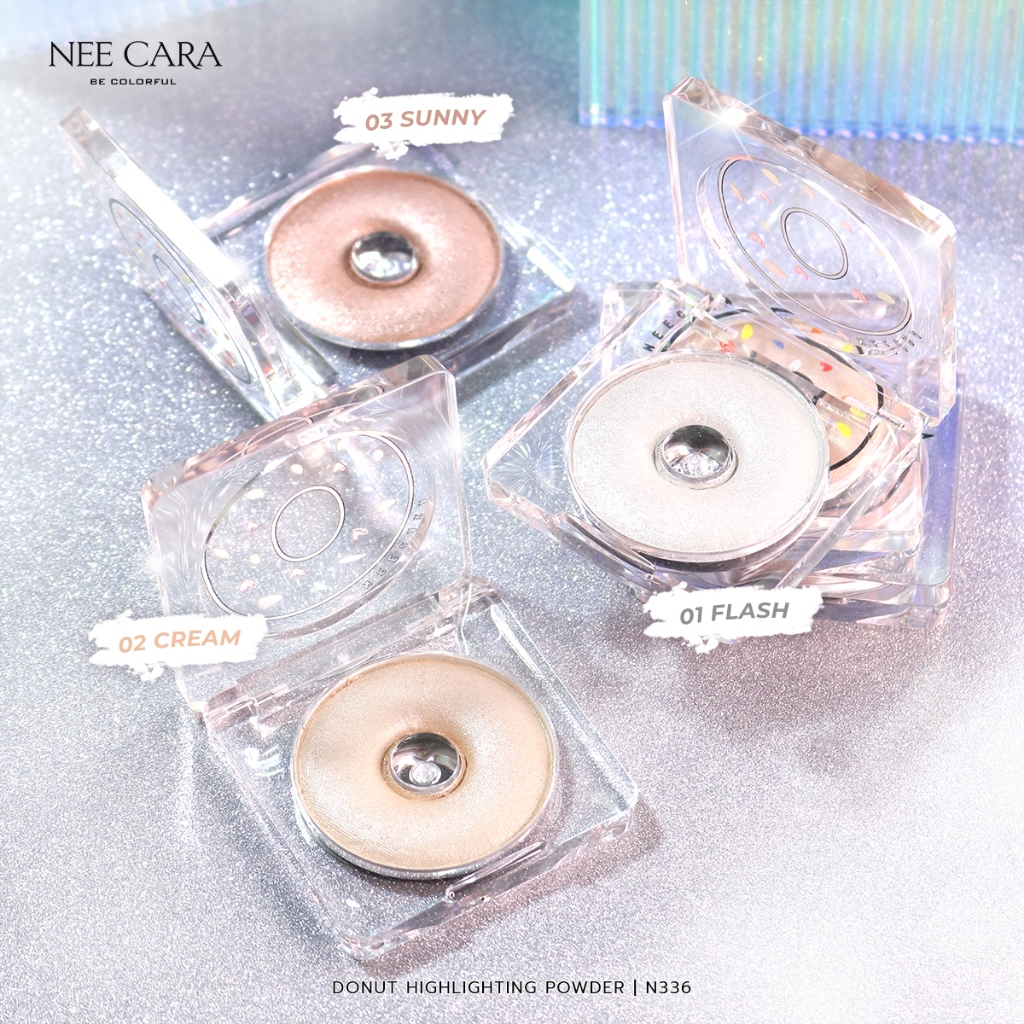Nee CARA DONUT HIGHLIGHT POWDER HIGHLIGHT POWDER Long-Lasting Smooth ...