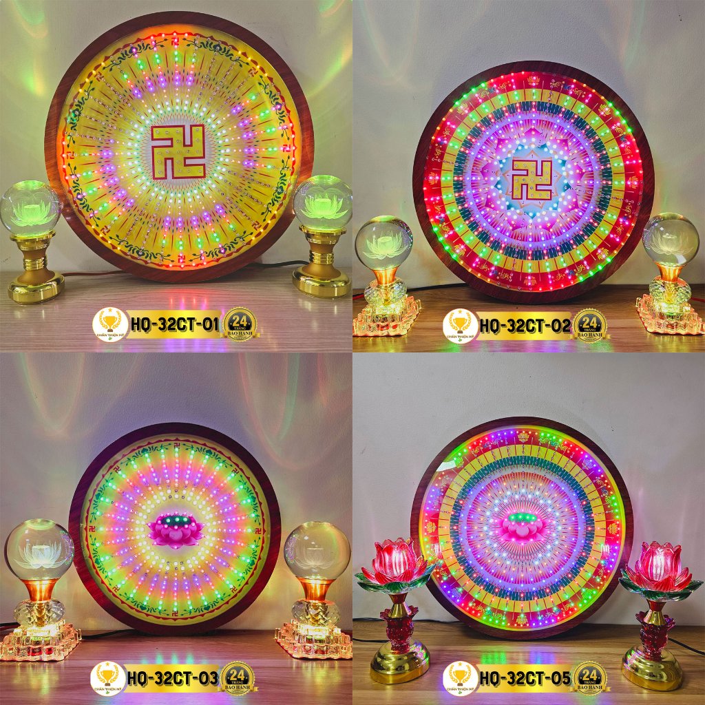 Led Halo 32 Programs in Many Models, Altar Decoration Light for Buddha ...