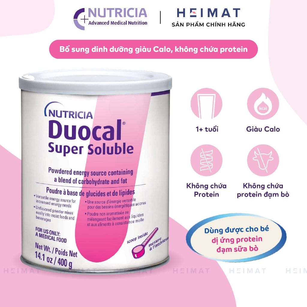 Duocal Super Solube Powdered Milk - Us Nutricia Milk Is Rich In Calo ...
