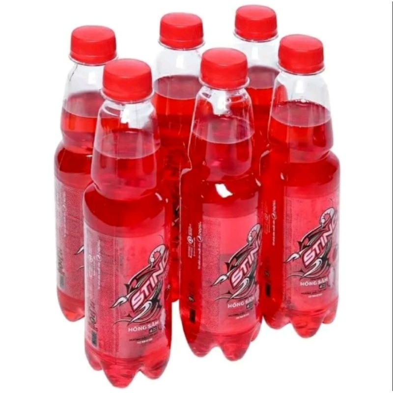 Lot of 6 bottles of strawberry sting energy drink - 330ml | Shopee ...