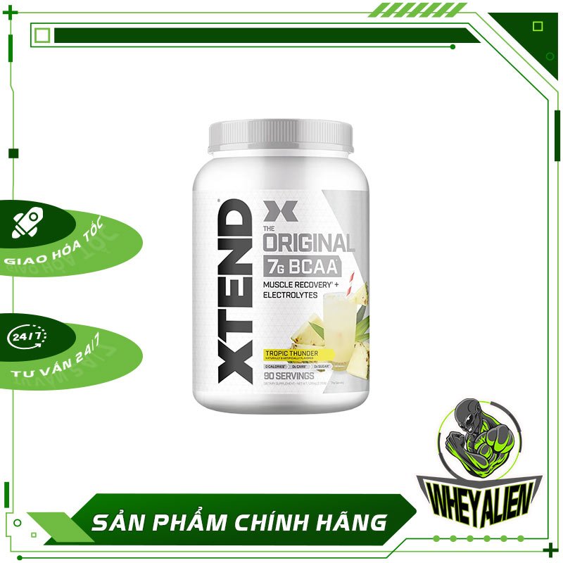 Scivation Xtend BCAAs Anti-Muscle Catabolism and Muscle Gain Supplement ...