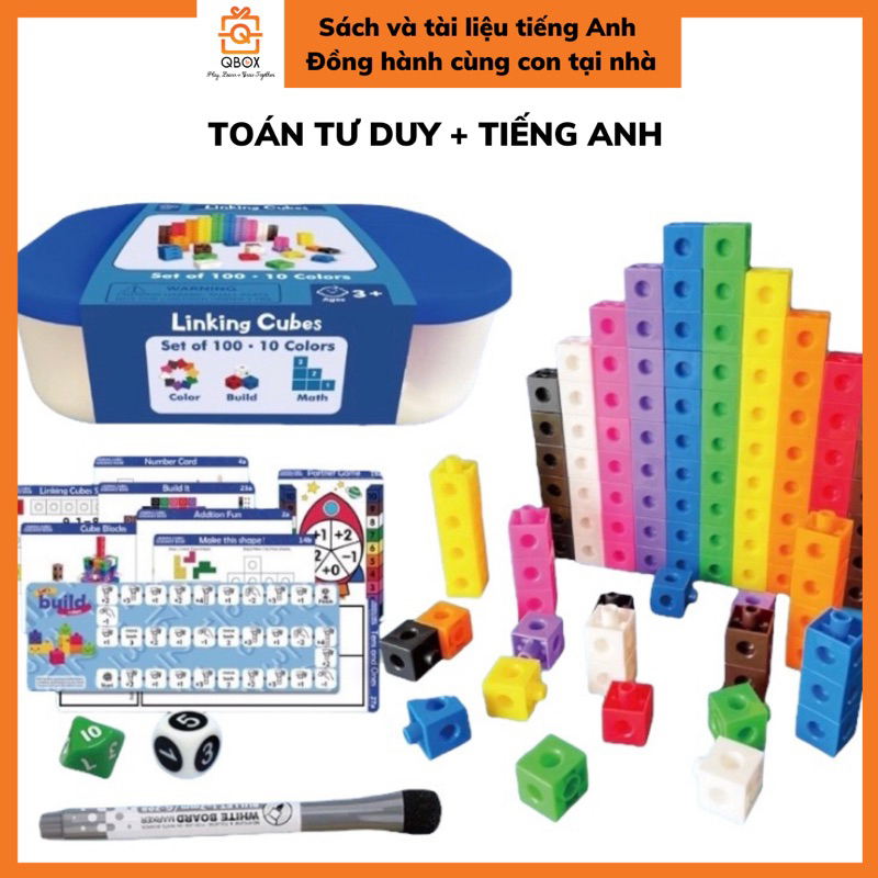 NUMBERBLOCKS toy for learning THINKING MATH (Plastic box, with hard ...
