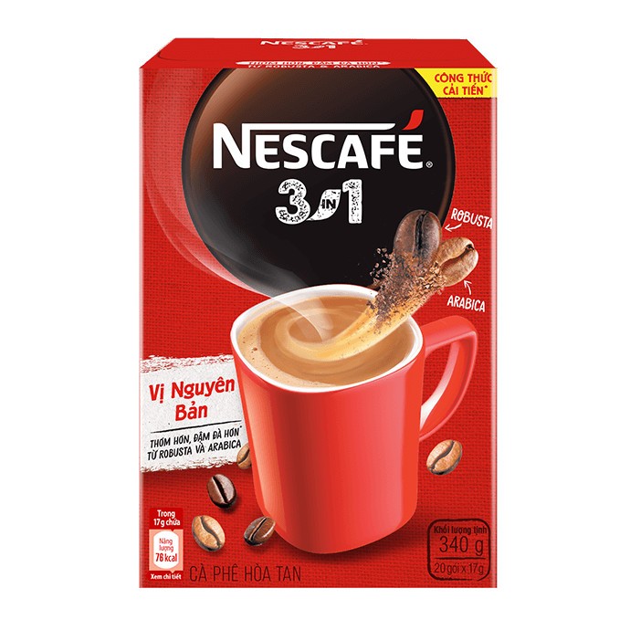 Nescafe 3IN1 INSTANT COFFEE ORIGINAL FLAVOR 340G BOX | Shopee Singapore